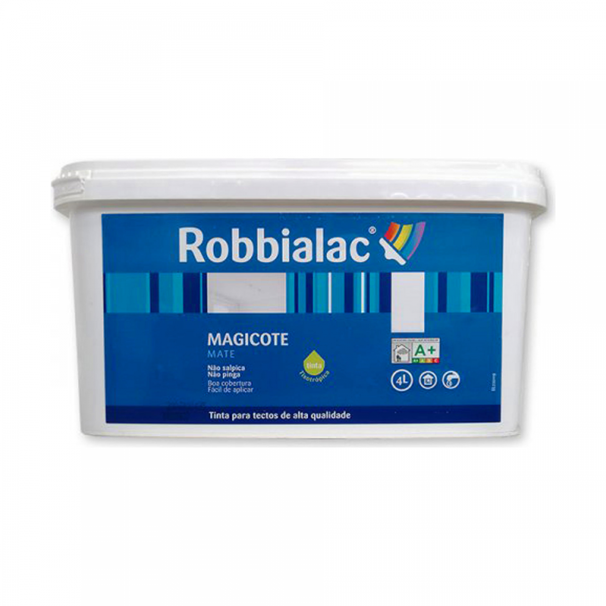 Tinta Magicote para Tetos 4L Robbialac - 001100102102120 | Ovarmat