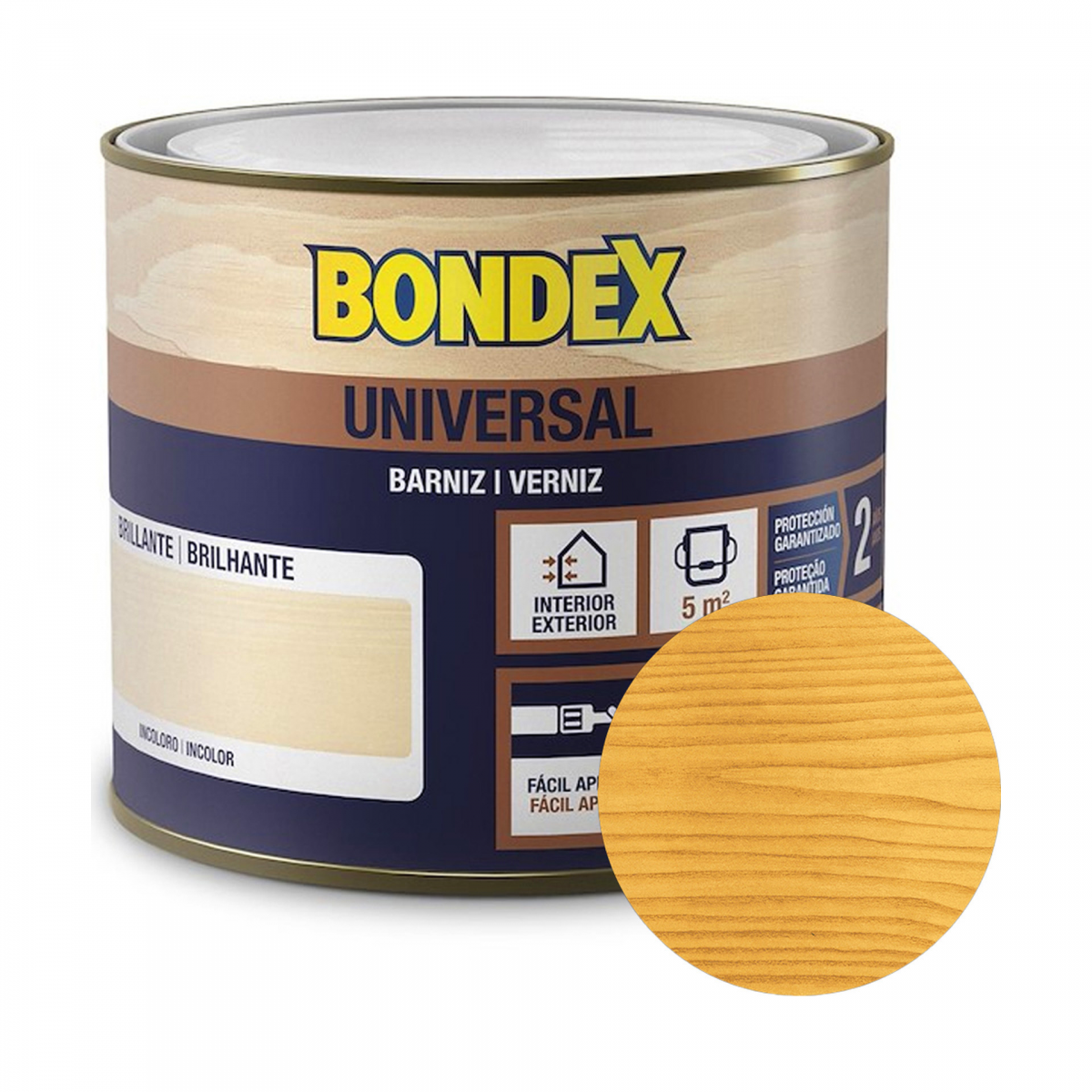 Bondex Universal Verniz para Madeira Sintético Brilhante 375ml ...