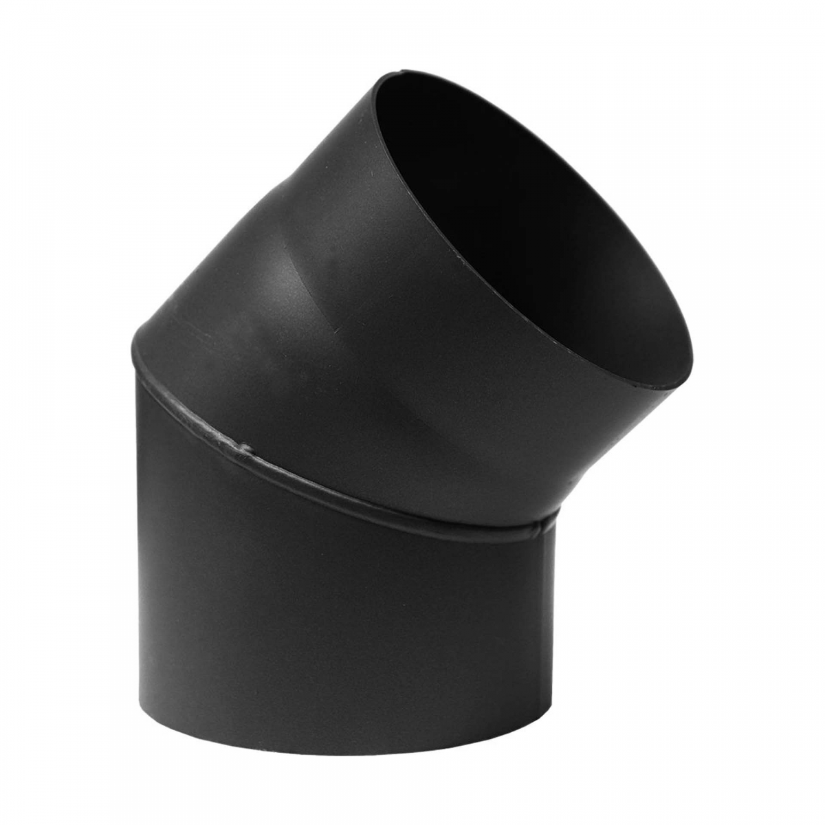 Curva Aço Preto 150mm 45º - 1208360 | Ovarmat