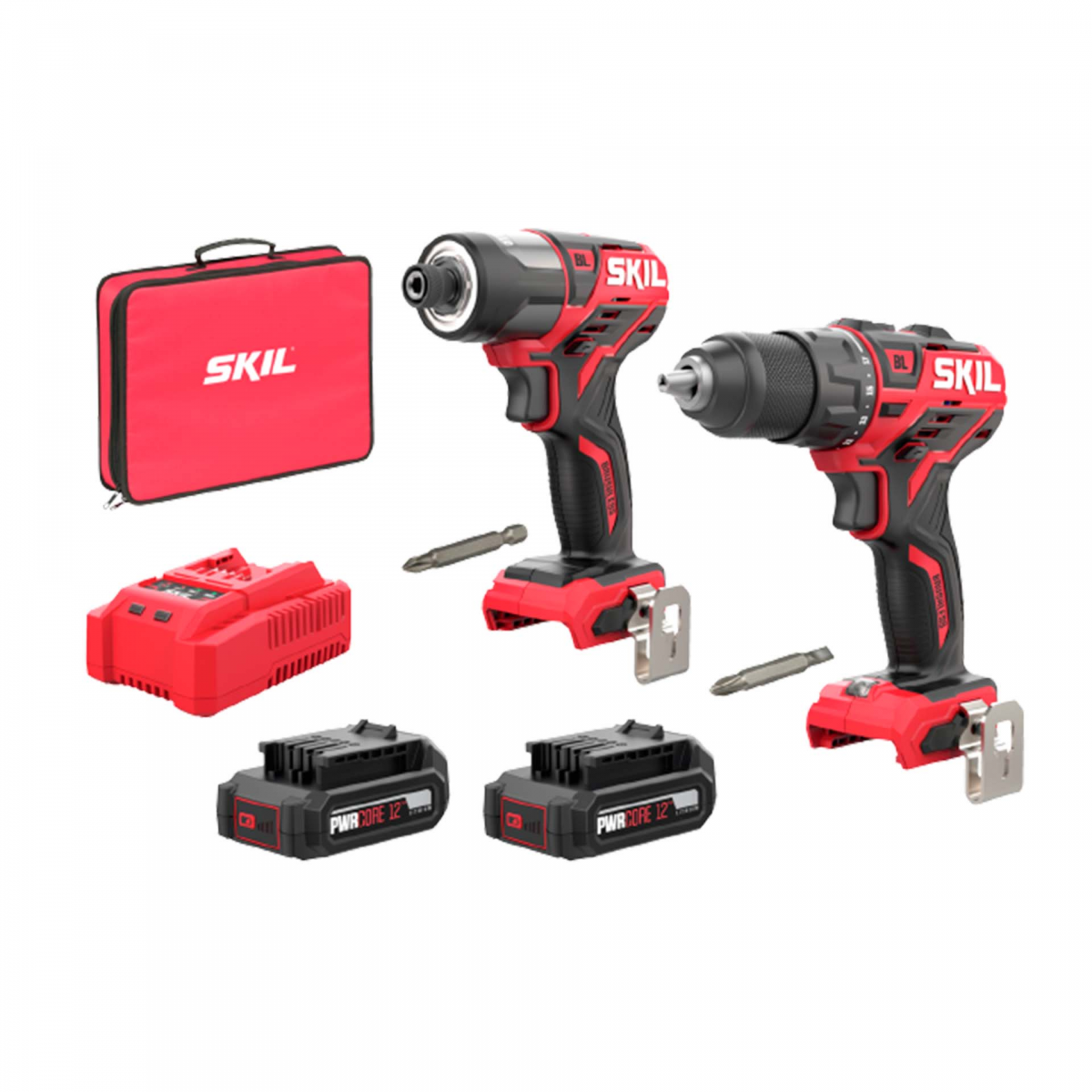 Kit Aparafusadora/Berbequim Brushless a Bateria 12V e 2 Baterias 2.0Ah ...